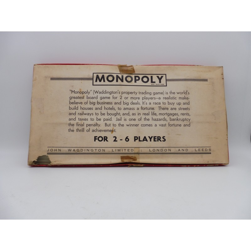 Monopoly vintage Version Anglaise