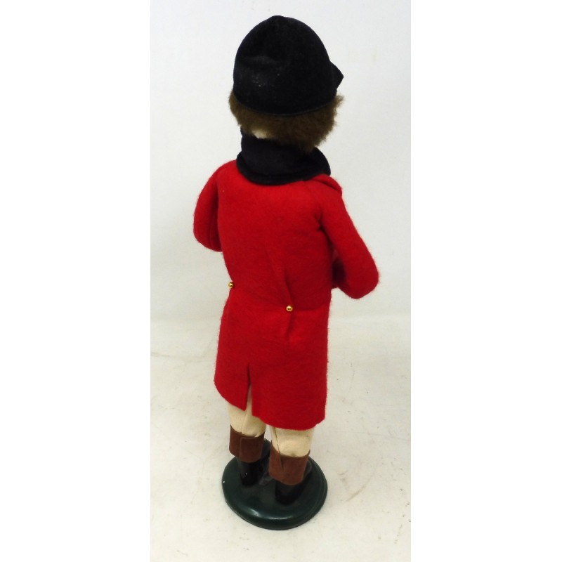 Figurine de collection Byers' Choice - Chasseur victorien "The Carolers"